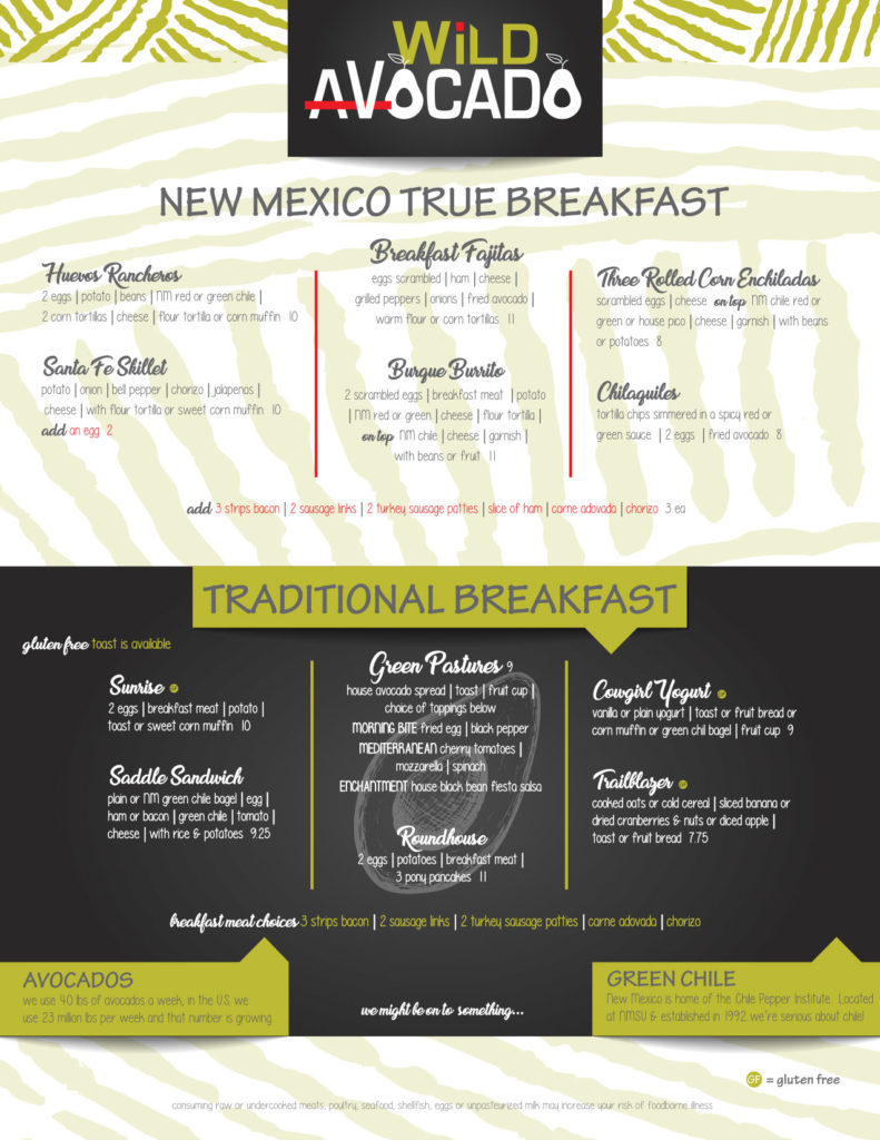 Breakfast Menu - Best Western Plus Rio Grande Inn Albuquerque Hotel