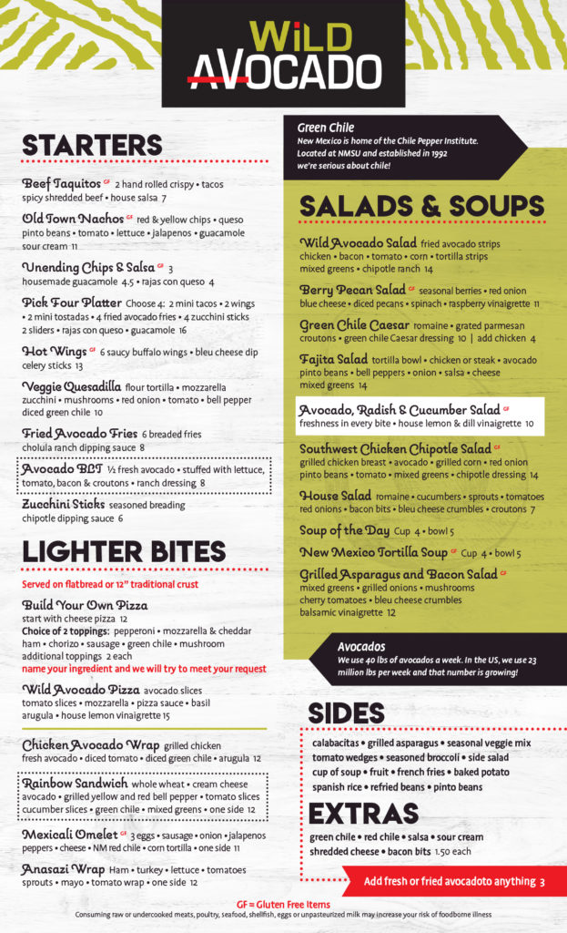 Menu - Best Western Plus Rio Grande Inn Albuquerque Hotel